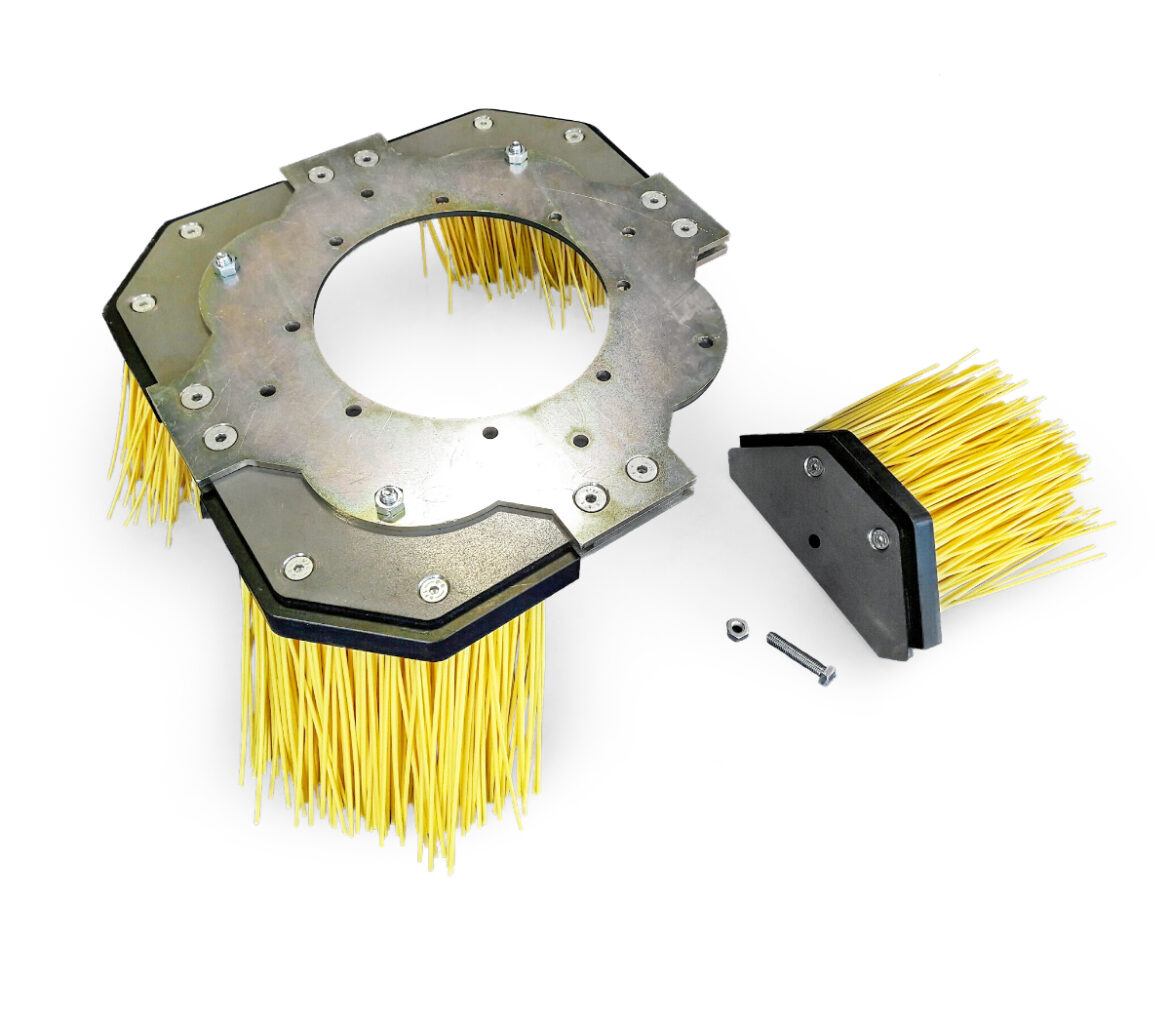 Main Plate for Brush Segments - KOTI Sweeping Weed Brushes